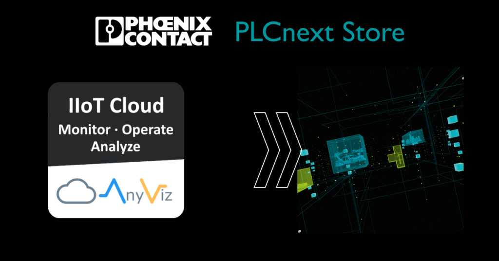 Universal Cloud Adapter im PLCnext Store verfügbar - AnyViz